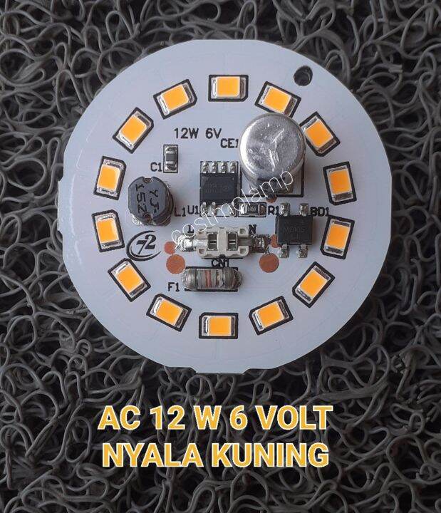 MESIN LED AC 12 W Nyala kuning | Lazada Indonesia