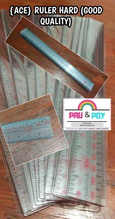 {ACE} RULER HARD *GOOD QUALITY* | Lazada PH