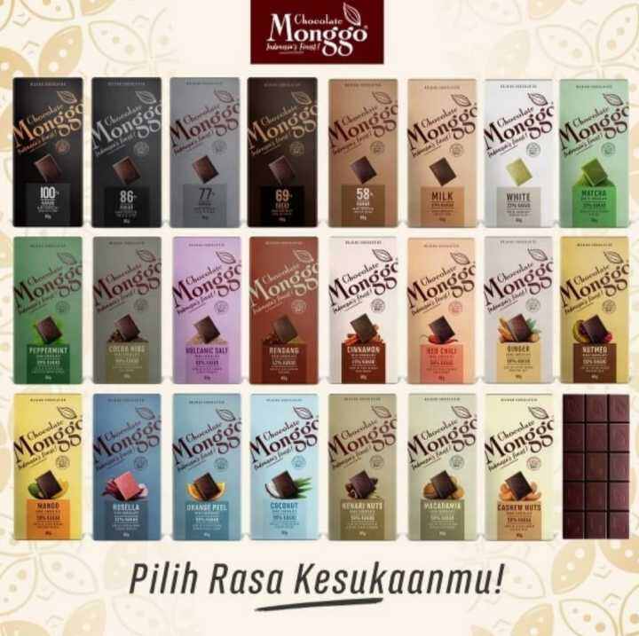 Monggo Chocolate 80gr Milk | Lazada Indonesia