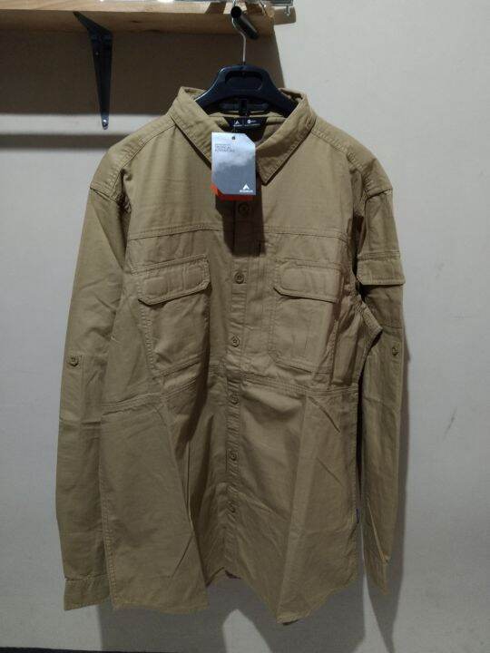 kemeja eiger kemeja lapangan eiger bahan tebal escrapment | Lazada ...