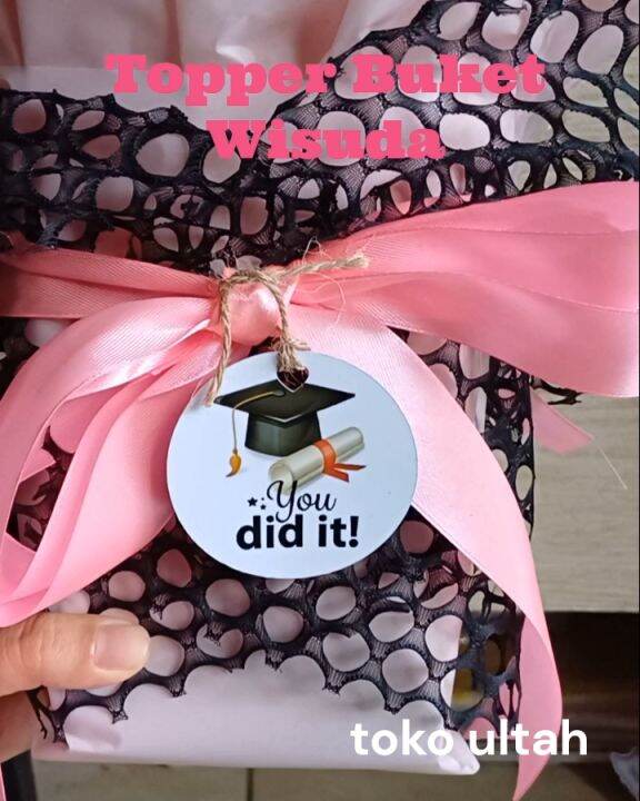 Topper Buket Wisuda / Kelulusan Sekolah untuk Hiasan / Aksesoris untuk ...