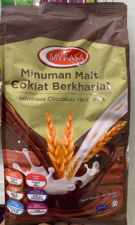 CHOCOLATE MALT DRINK 1Kg -HALAL-MyRasa Malaysian Brand | Lazada