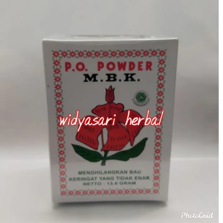 bedak MBK putih per pack (isi 12 pcs) | Lazada Indonesia