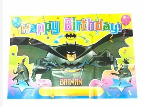 Batman Birthday Celebrant Name Poster Bannner | Lazada PH
