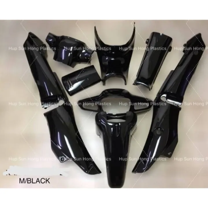 Modenas KRISS 110 BODY COVER SET BLACK | Lazada