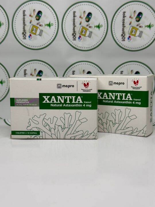 Xantia Astaxanthin Box 30 Kapsul / Suplemen Kulit | Lazada Indonesia