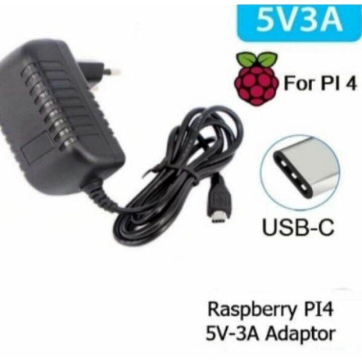 adaptor 5V-3A adapter micro USB TYPE C 5v 3a Raspberry pi 4 PI4 POWER ...