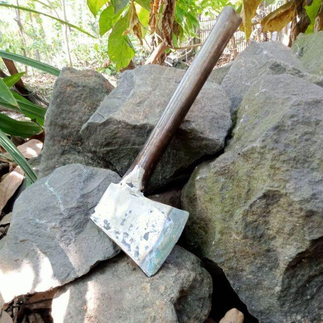 KAPAK BAHAN BAJA PER ASLI SUPER TAJAM PENEBANG POHON / KAPAK POTONG ...