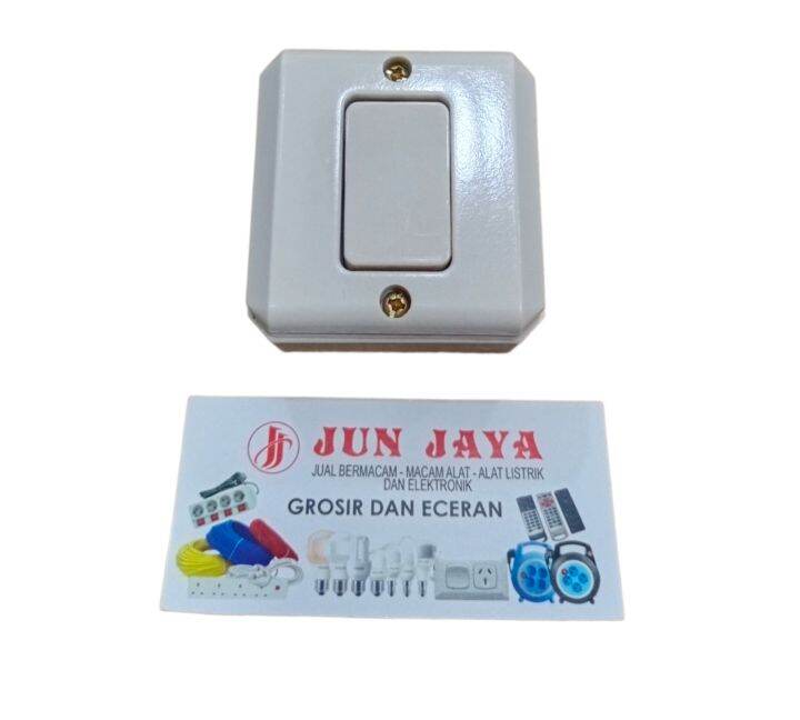 Saklar engkel Ob Broco /Saklar Tunggal Tempel Broco SNI/Saklar Lampu ...