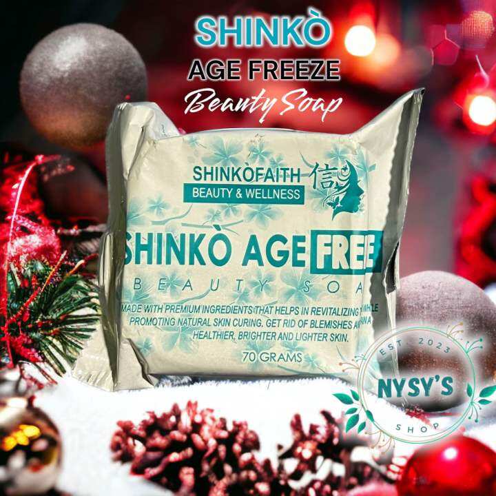 Shinko Age Freeze Beauty Soap by Shinkò Faith | Lazada PH