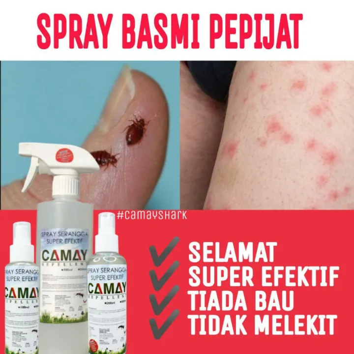 CAMAY REPELLENT SPRAY PEPIJAT SUPER EFEKTIF | Lazada