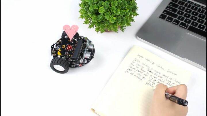 Robot Programmable Robotic Kit Based On Bbc Microbit V2 And V1 For Stem Coding Education With 7586
