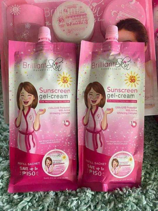 brilliant sunscreen gel cream 50g | Lazada