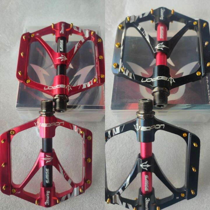 WEAPON SAVAGE SEALED BEARING PEDALS | Lazada PH