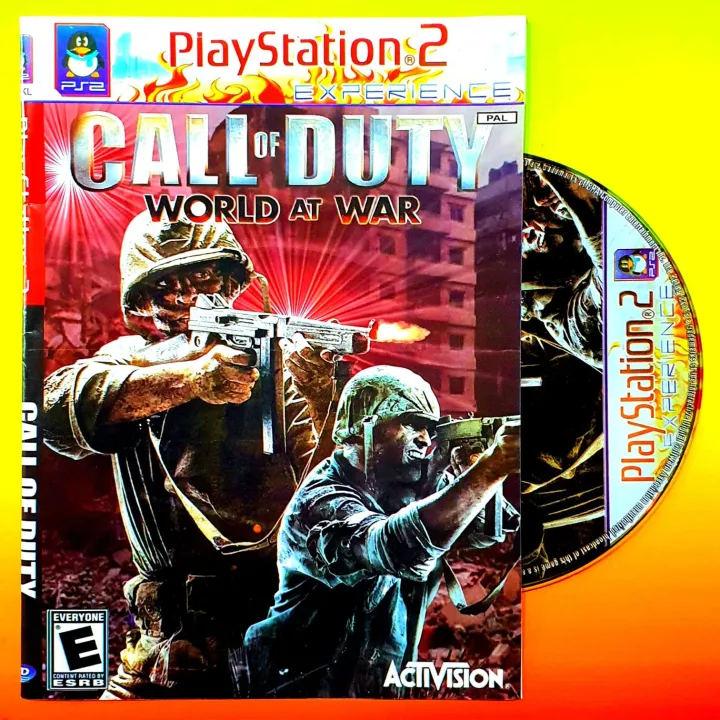 KASET PLAYSTATION PS 2 VIDEO GAME CALL OF DUTY 1-KASET PS2 GAME PERANG ...