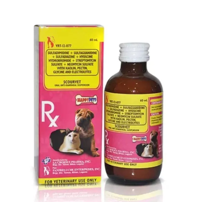 Scourvet Oral Anti-Diarrheal Suspension (60mL) | Lazada PH