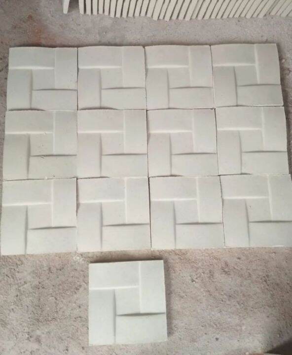 Bata tempel beton,mozaik dinding,bata hias,wall panel beton 3d | Lazada Indonesia