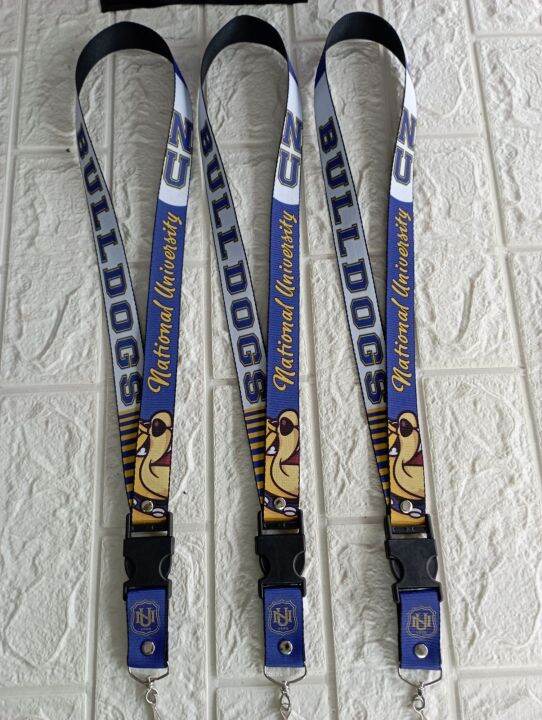 NU BULLDOGS DESIGN ID LACE LANYARD( NATIONAL UNIVERSITY) | Lazada PH
