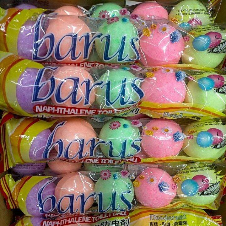 BARUS Kamper Toilet isi 5pcs / Kamper Lemari / Kamper Bola / Kamper ...