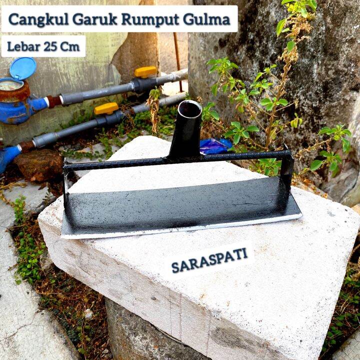 Cangkul Garuk asli baja - Cangkul Rumput liar Gulma - Garuk berkebun ...