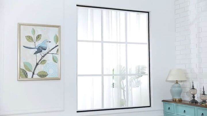 Velcro window net household simple anti mosquito gauze detachable ...