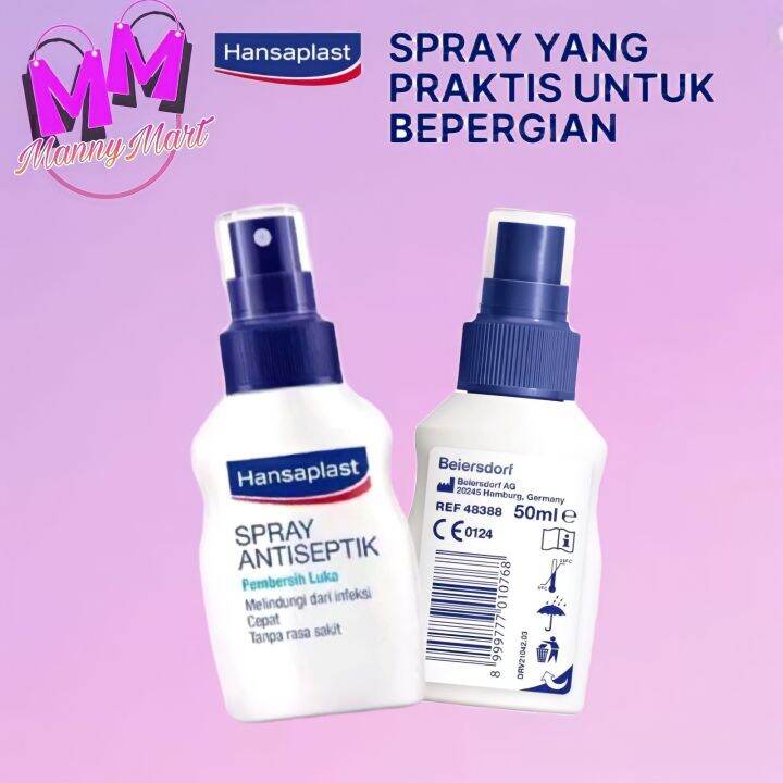 Hansaplast Wound Spray Antiseptic 50ml | Lazada Indonesia