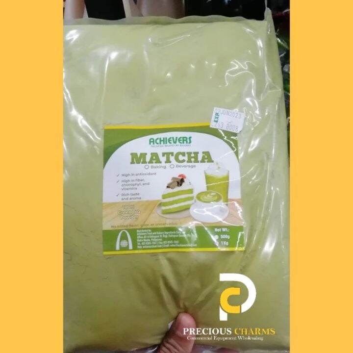 ACHIEVERS MATCHA POWDER 1KG. / ACHIEVERS UBE POWDER 1KG. | Lazada PH
