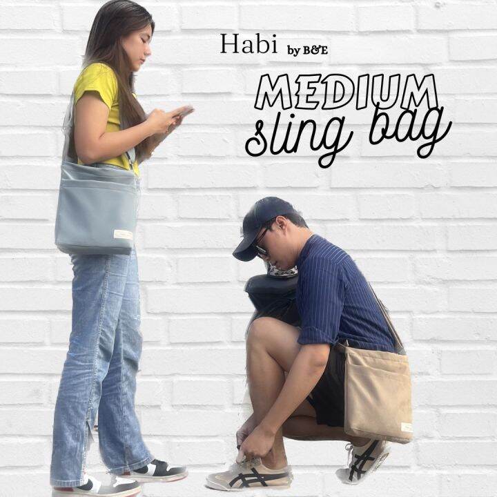 Habi Two-Way Medium Bag️️ (Crossbody or Baguette Style) | Lazada PH