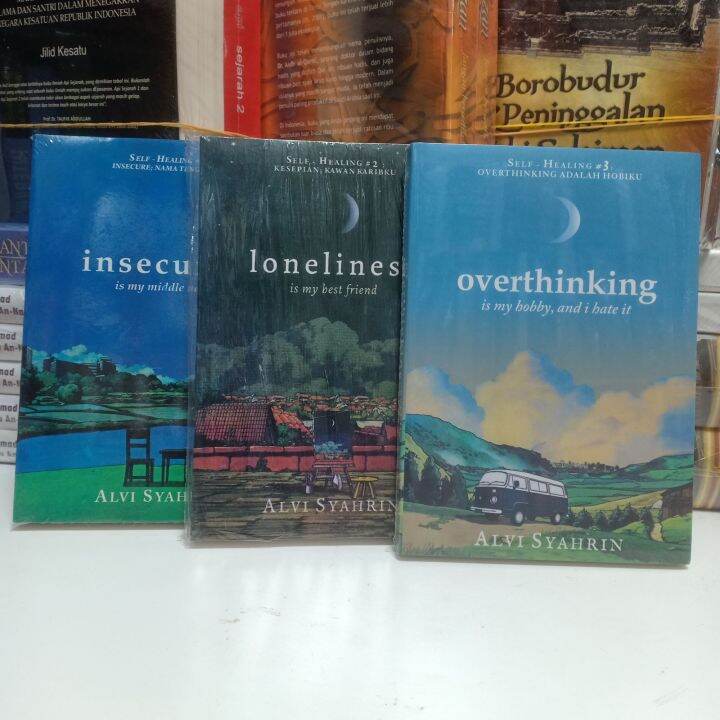 Paket lengkap buku Alvi Syahrin, Insecurity, Loneliness dan ...
