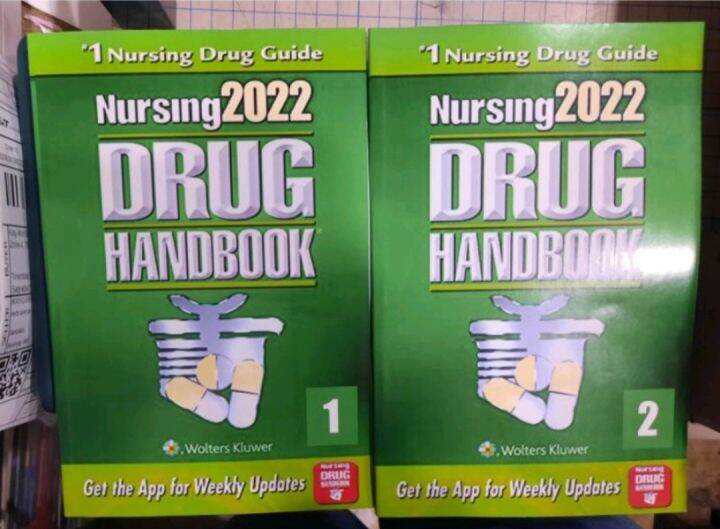 Nursing 2022 Drug Handbook 2022 Volume 1 and 2 | Lazada PH