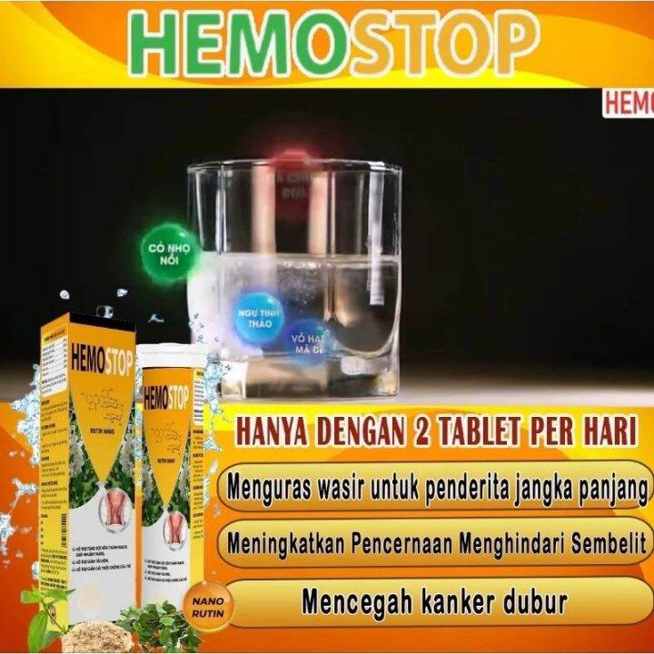 Hemostop Plus Obat wasir Rutin Nano | Lazada Indonesia