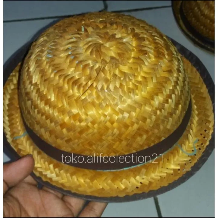 topi pramuka perempuan anyaman bambu legendaris | Lazada Indonesia