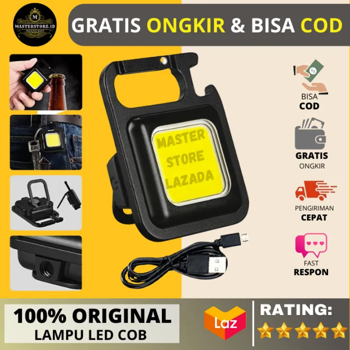 [VIRAL TIKTOK] Lampu Senter Mini Super Terang Flashlight LED Portable ...