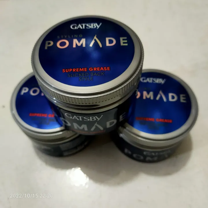 gatsby styling pomade supreme grease 75gr | Lazada Indonesia