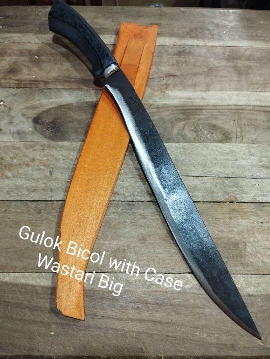 Gulok Bicol with Kaluban Wastari Big Molye Blade with Subo | Lazada PH