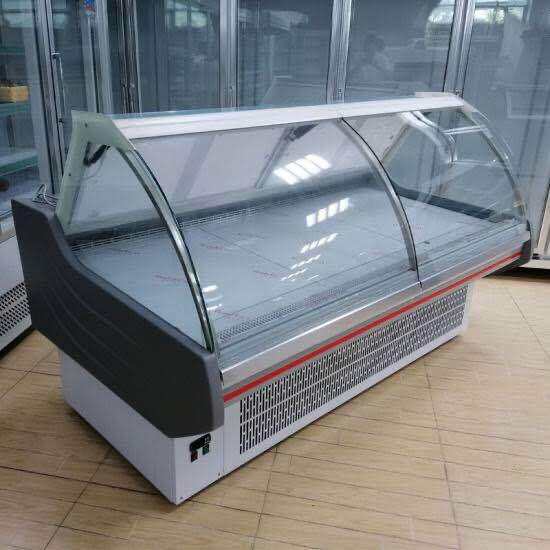 Meat chiller food showcase chiller display cabinet refrigerator | Lazada PH