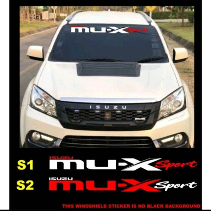 ISUZU MUX/MU-X Sport Windshield Sticker Design 1pc | Lazada PH