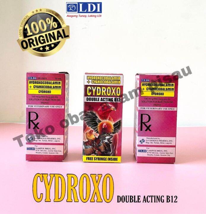 Cydroxo Double Acting B12 Injeksi 10ml | Lazada Indonesia