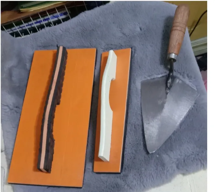 Plastering Trowel Rodela Rubber PVC and Cement Trowel Set | Lazada PH