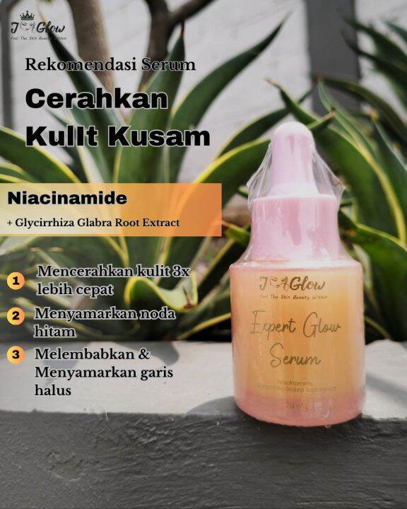 JGLOW Serum Ever Glow Kulit Normal Glowing | Serum Perawatan Wajah Glowing | Lazada Indonesia
