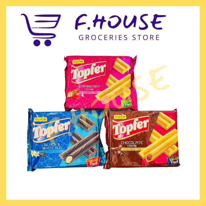 Frontier Topfer Strawberry Cream / Chocolate Cream / Black & White Duo ...