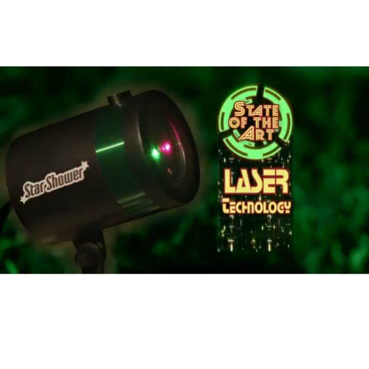 Simeona's Multi-Color Star Shower Projector Star Laser Motion Light ...