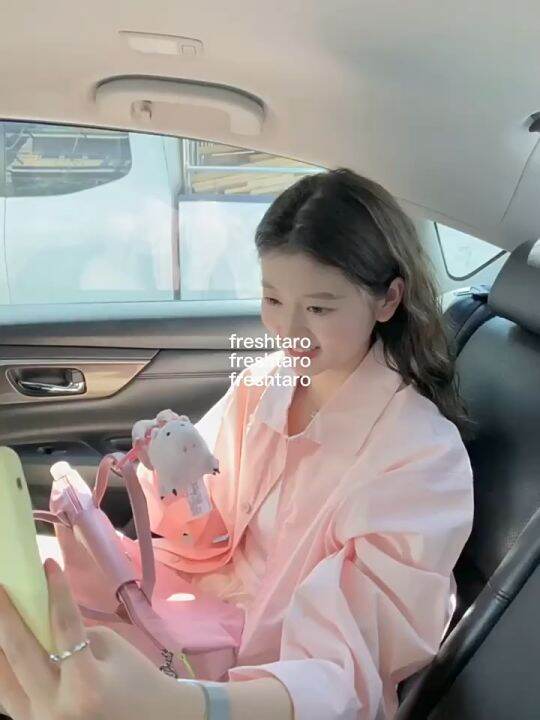 ST2001 เสื้อเชิ้ตแขนยาว ผู้หญิง เรียบๆไม่มีลาย สีชมพูหวานๆ ไสตล์เกาหลี สวมใส่สบายสไตล์สาวขนม ...