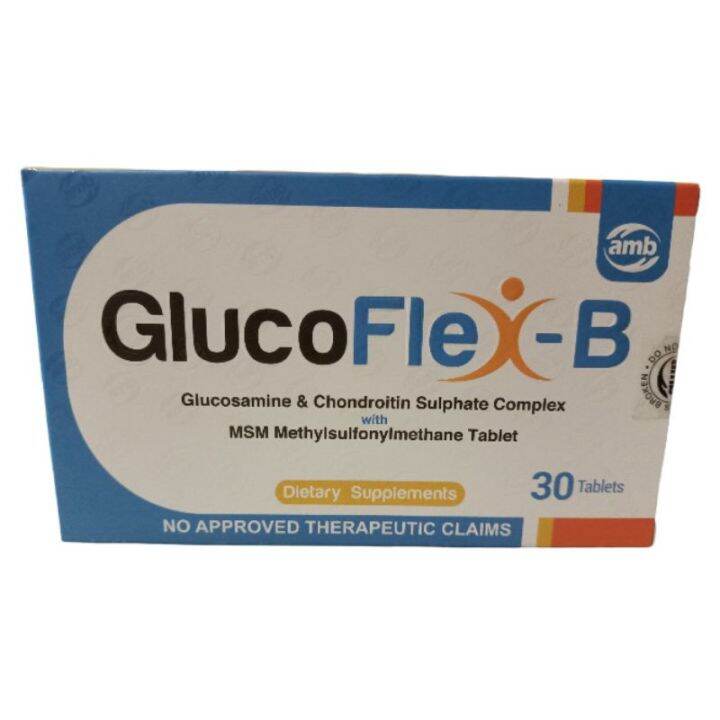 GLUCOFLEX B Glucosamine & Chondroitin Sulphate Complex 30's | Lazada PH