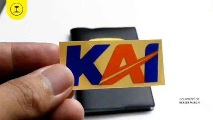 Stiker Aesthetic Cutting Sticker Kaca Motor Deco Reflektor Logo PT. KAI ...