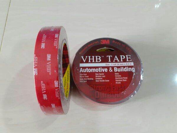 Isolasi Bolak Balik Double Tape 3M VHB 12 24 Merah Original Made in USA 12mm 24mm | Lazada Indonesia