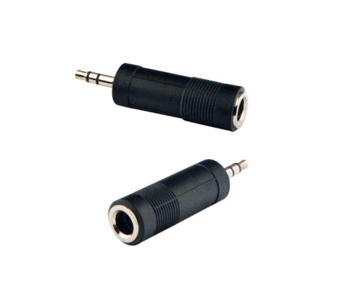Jack sambungan mic besar ke kecil 6.5mm to 3.5mm converter audio jack ...