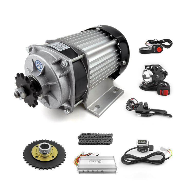 48V 750W Electric Three Wheels Rickshaw Brushless Geared Motor ...
