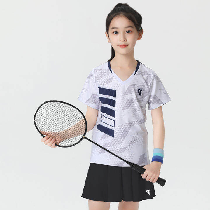 Pei Qi Cool ชุดแบดมินตันสำหรับเด็กชุดเสื้อผ้ากีฬาฝึกซ้อมแบบใหม่2022ชุด ...