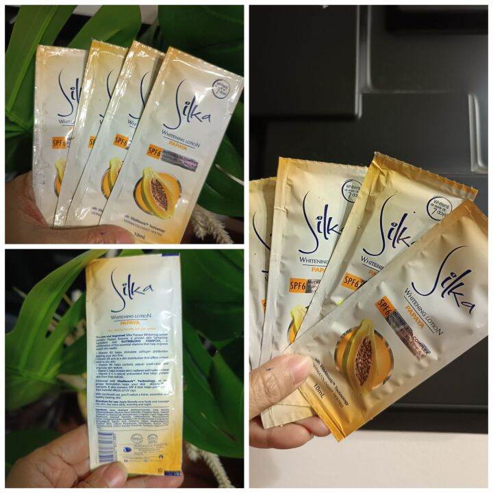 Silka WHITENING LOTION SOLD PER SACHET | Lazada PH